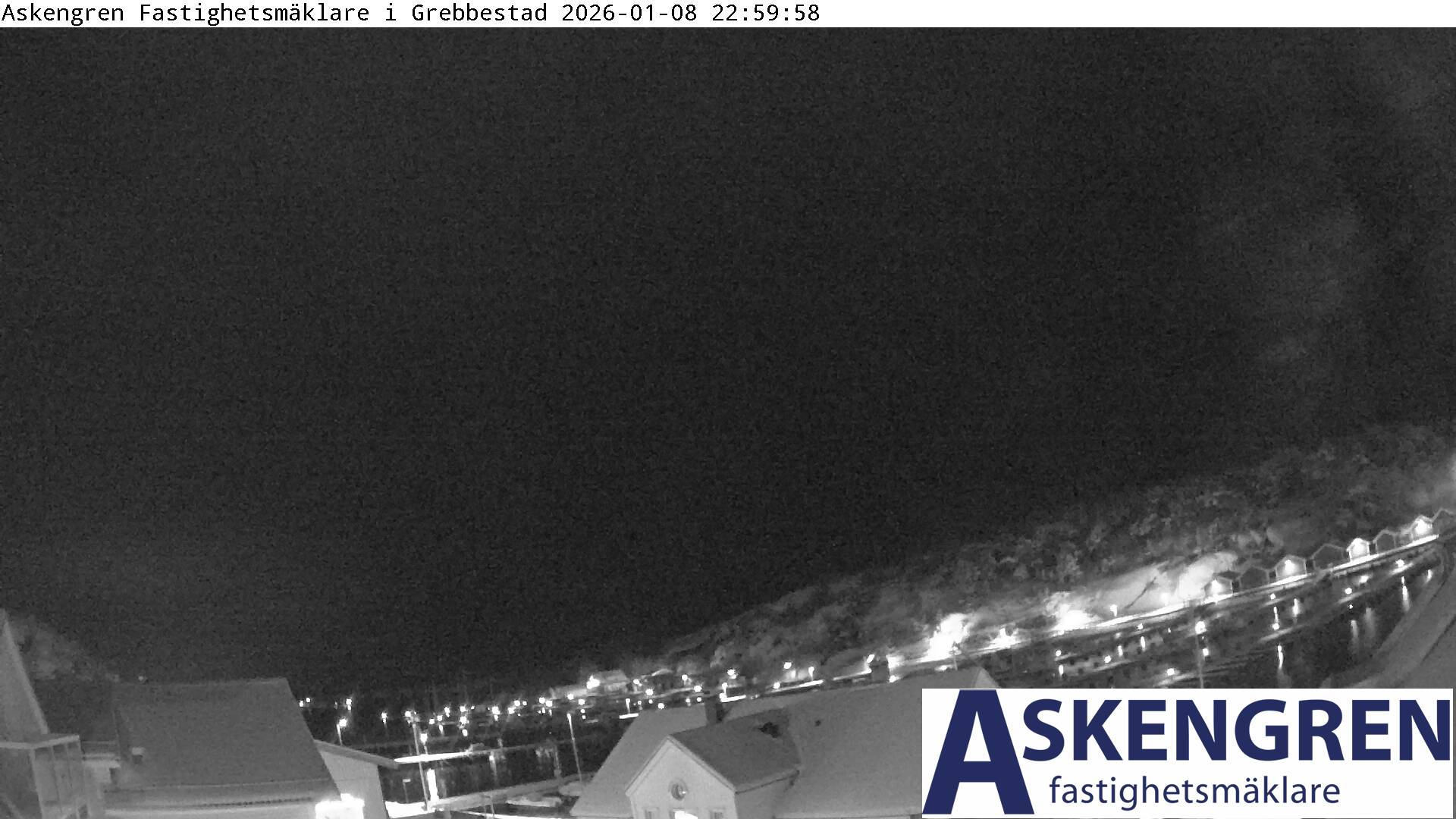 Webcam Grebbestad - Tanum / Blick auf den Yachthafen / Bohuslän / Schweden